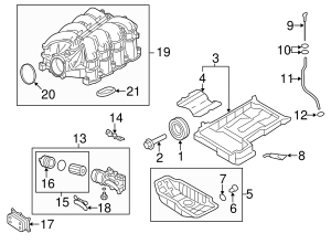 2009-2017 Kia Oil Filter Housing 26310-3F300 | OEM Parts Online