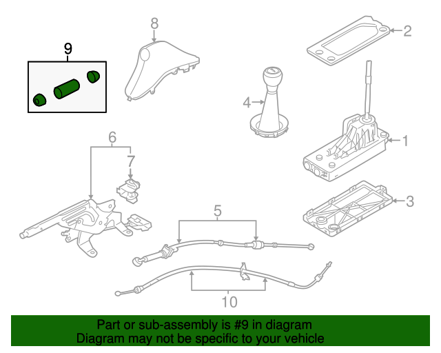 2011-2015 Mini Cooper Parking Brake Pedal Release Handle 34-40-6-774 ...