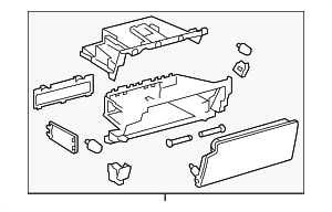 2014-2024 Toyota 4Runner Glove Box Assembly 55440-35070-C0 | American ...