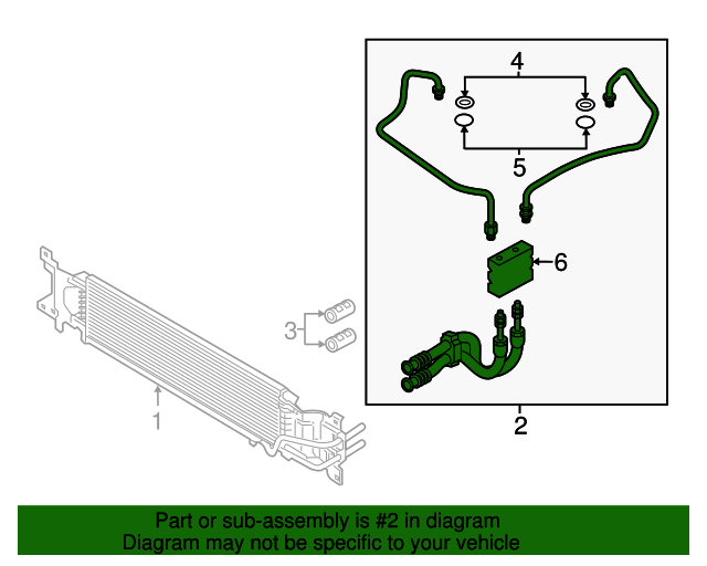 2017-2020 Lincoln Continental Tube Assembly GD9Z-7R081-A | QuirkParts