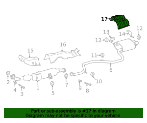2020-2024 Toyota Corolla Heat Shield 58327-02230 | Toyota Parts Center