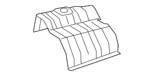 2020-2024 Toyota Corolla Heat Shield 58327-02230 | Lithia Toyota Parts