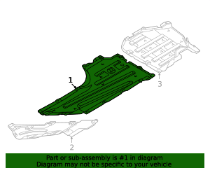 Genuine BMW 51-75-8-074-618 | Under Cover | FREE Shipping on Most ...