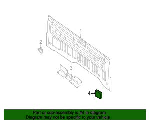 2004-2019 Nissan Air Vent - Driver's Side (LH) 76805-7B00A | TascaParts.com