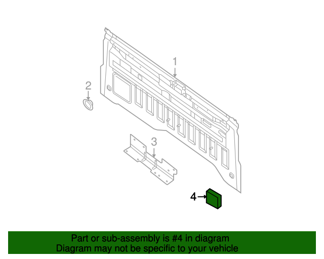 2004-2019 Nissan Air Vent - Driver's Side (LH) 76805-7B00A | TascaParts.com
