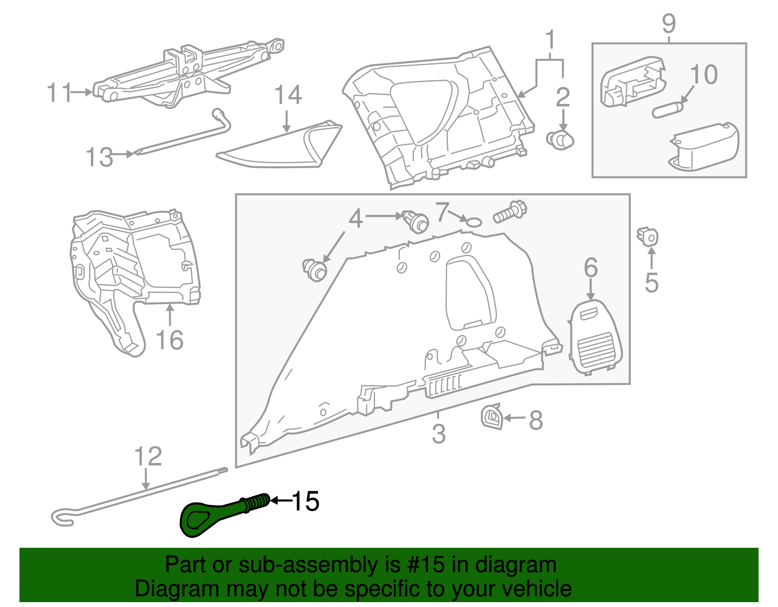 51961-42040 - Tow Hook - 2013-2018 Toyota RAV4 | Toyota Parts Delivered