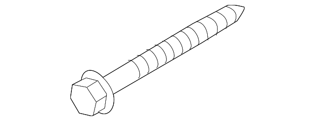 2017-2024 Audi Engine Cradle Mount Bolt WHT-007-825 | Audi USA Parts