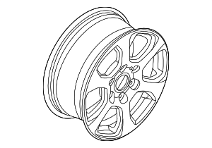 Ford M2DZ-1007-M - Wheel Assembly - 2021 Ford Bronco | OEM Ford Parts ...