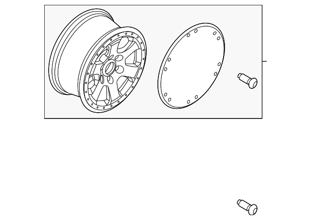 2021 Ford Bronco Wheel Assembly M2DZ-1007-U | TascaParts.com