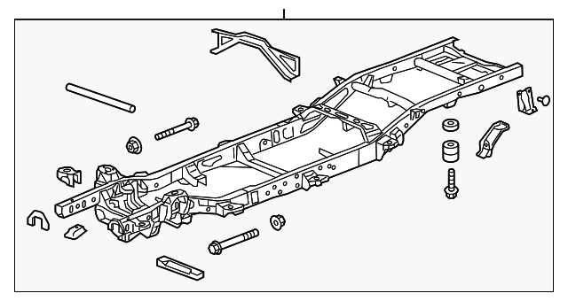 2014-2018 GM Chassis Frame 84135716 | TascaParts.com