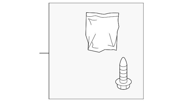 4G0-898-956-A - Bumper Cover Mount Kit 2012-2018 Audi | Audi OEM Parts