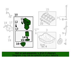 Genuine Filter Assembly for 2020-2023 Hyundai | Part# 26310-2S000 ...