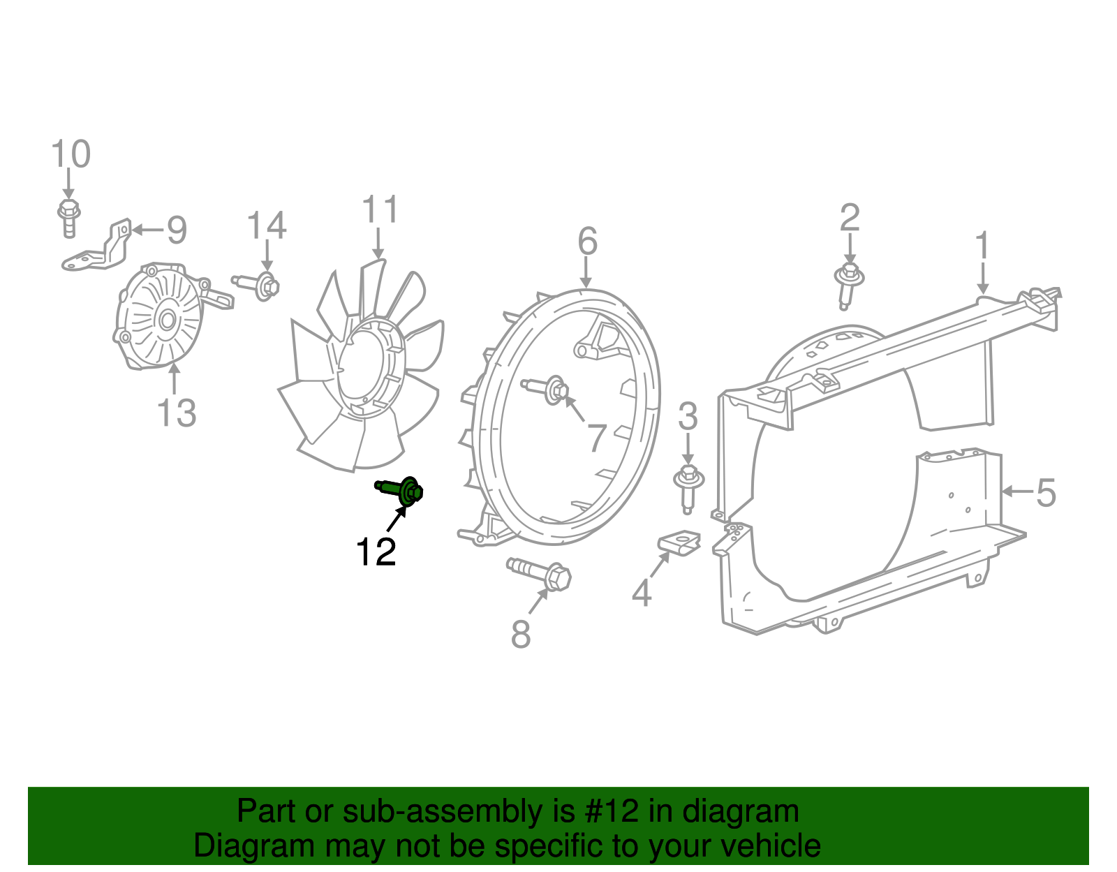 2017-2025 GM M6 x 1 x 25 Hex Flange Head Bolt 11588713 GM ...