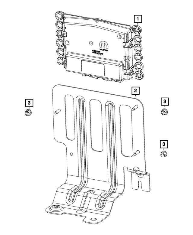 2025 Ram 1500 Active Dampening Module 05035928AJ | Mopar eStore