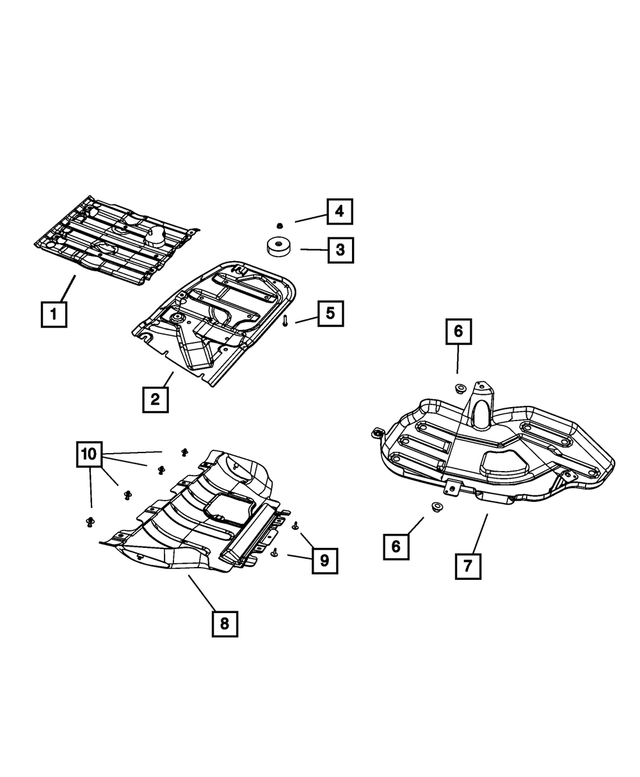 2005-2024 Mopar Hex Head Screw And Washer 6508182AA | My Mopar Parts