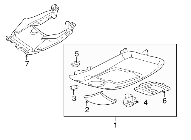 2C5Z-78519K22-AA - Bracket - 2002-2008 Ford | Ford OEM Parts Outlet