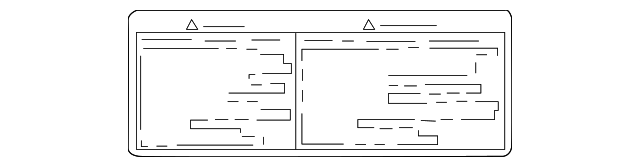 2016-2024 Toyota Spare Tire Label 42668-0E010 | Toyota Parts Center