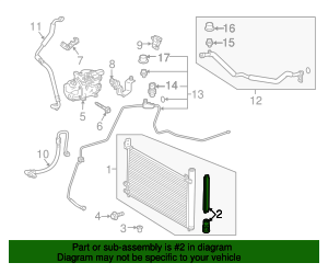 88474-47020 - A/C Receiver Drier - 2006-2021 Toyota | OEM Genuine ...