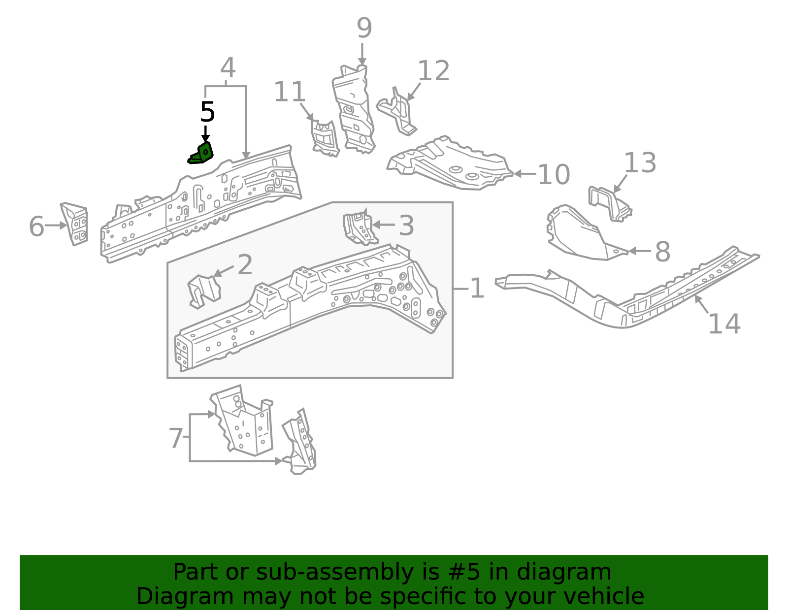 2019-2025 GM Passenger Side Brake Hose Bracket 84220797 | OEM Parts Online
