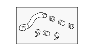 2008-2010 Ford Outlet Tube 9C3Z-6F073-A | TascaParts.com