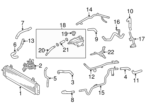 Radiators, Coolers & Related Components for 2013 Lexus LS600h | Express ...