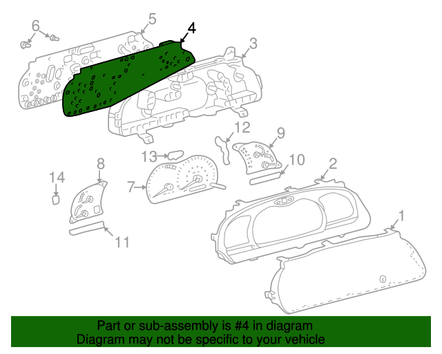 2001-2002 Toyota Sequoia Circuit Board 83291-0C010 | Toyota Parts Center