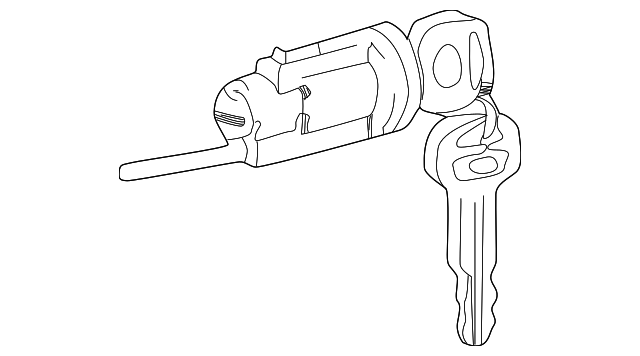 69057-02140 - Ignition Lock Cylinder - 2005-2008 Toyota | Nucar Toyota ...