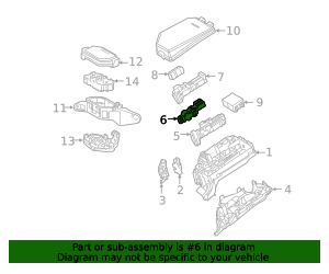 82660-0A060 - 2022-2024 Toyota - Fuse Holder | Toyota Parts Delivered
