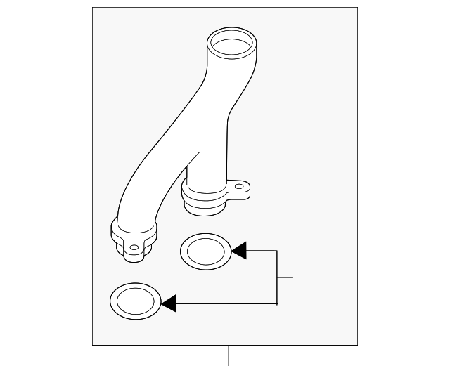 2014-2023 Land Rover Water Pipe LR092992 | OEM Parts Online