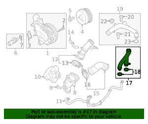 2014-2023 Land Rover Water Pipe LR092992 | OEM Parts Online