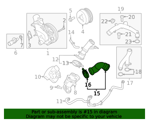 2010-2023 Land Rover Outlet Tube LR033994 | Land Rover OEM Parts Online