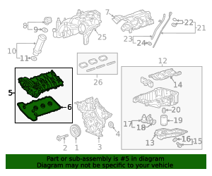 2016-2024 GM Valve Cover 12714147 | OEM Parts Online