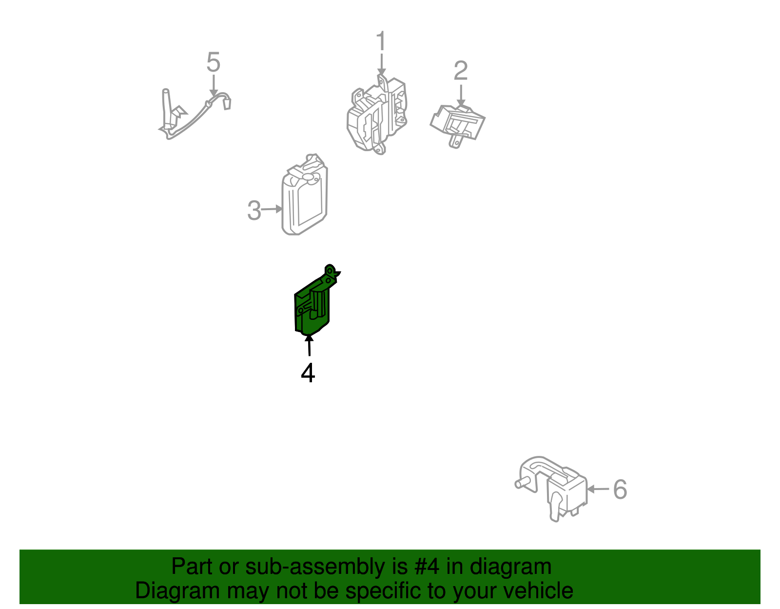 2007-2010 Kia Rondo Lock Controller 95850-1D000 | Retail Performance ...