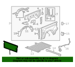 2019-2023 GM Pickup Box Front End Panel 84401482 | TascaParts.com