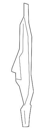 2019-2023 GM Driver Side Pickup Box Side Panel Front Filler 23403602 GM ...