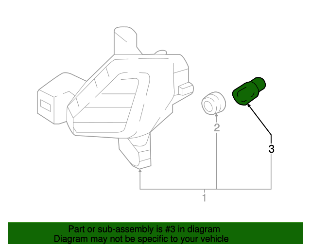 2018-2019 Hyundai Sonata Bulb 18644-28088-S | OEM Parts Online