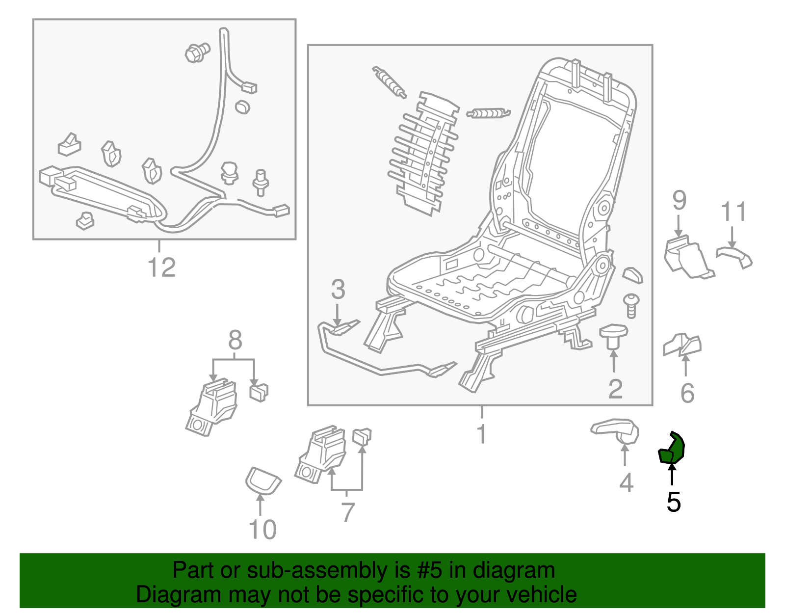 81622-TA0-A01YA - Adjust Handle Cap 2016-2025 Honda | Honda Parts Online