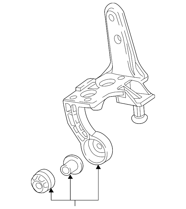 2017-2021 GM Mount Bracket 22995259 | GMPartsDirect.com