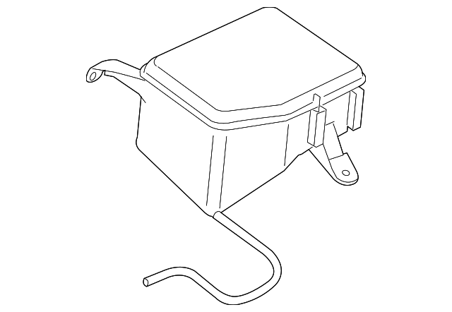 2005-2010 Jeep Coolant Recovery Bottle 55038011AB | TascaParts.com