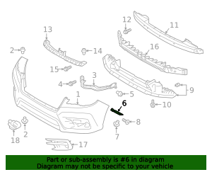 57707XC02A - Side Retainer 2019-2022 Subaru Ascent | Subaru Direct ...