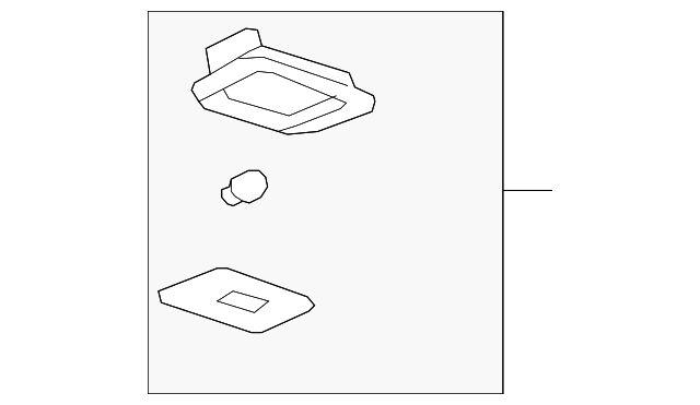 2008-2015 GM Dome Lamp 96673784 | GMPartsDirect.com