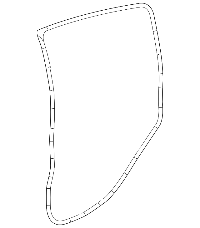2013-2016 Chevrolet Door Weather-Strip 42541955 | GMPartsDirect.com
