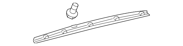 2008-2011 Toyota Sequoia Upper Trim 67939-0C020-E0 | Toyota Parts Center