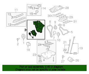 2010-2024 GM Engine Front Cover 12698371 | OEM Parts Online