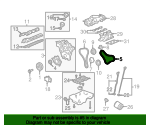 2006-2024 GM Camshaft Intermediate Drive Chain 12637744 GM ...