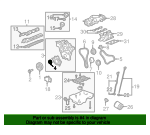 2004-2024 GM Rear Crankshaft Oil Seal 12637710 GM | GMPartsDirect.com