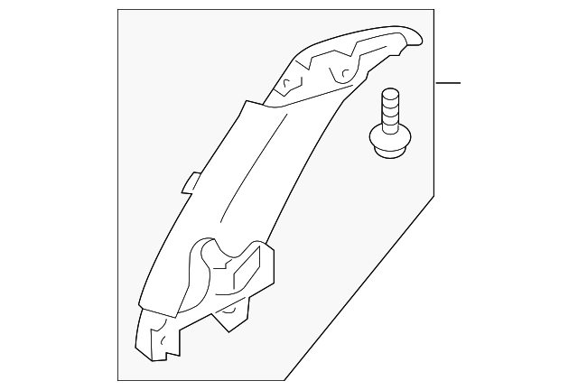 84161-T3L-A01ZA - Door Pillar Post Trim Set 2013-2017 Honda Accord ...