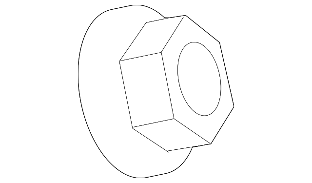2016-2024 GM Multi-Purpose Nut 11546462 GM | GMPartsDirect.com