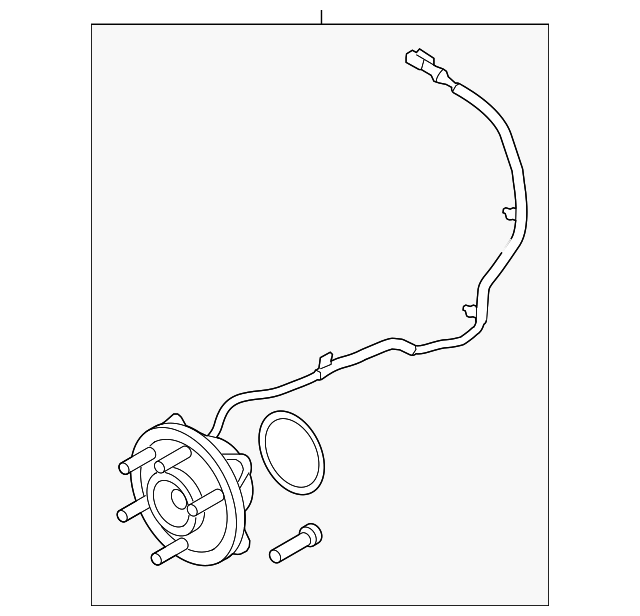 2011-2014 Ford F-150 Hub & Bearing CL3Z-1104-L | Varsity Ford