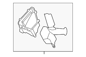 2007-2017 GM Air Cleaner Lower Housing 25847283 | GMPartsDirect.com
